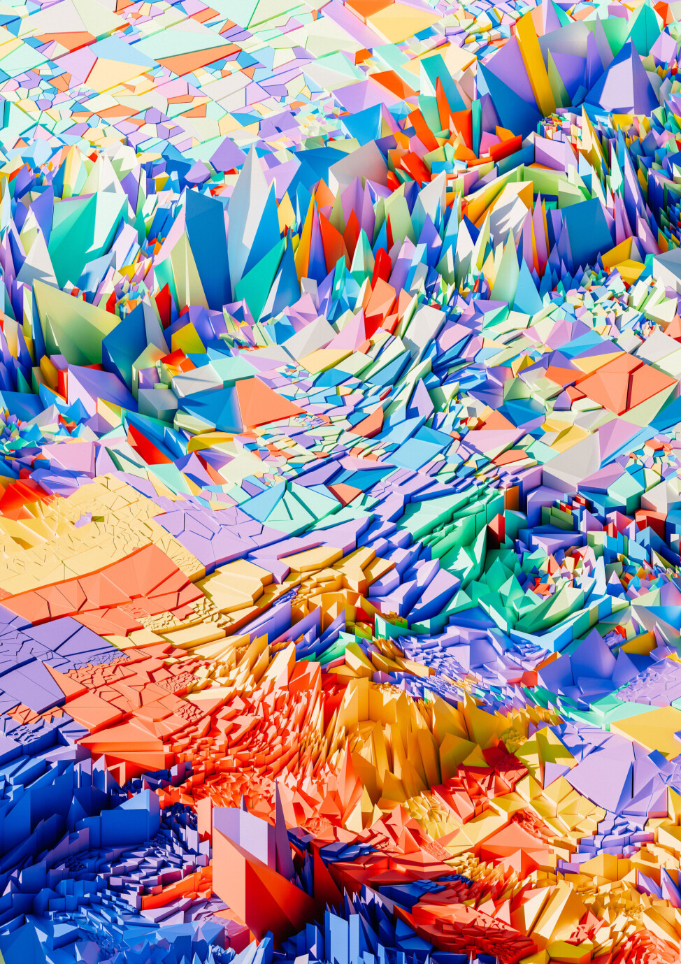 Generative Art Prints - idflood